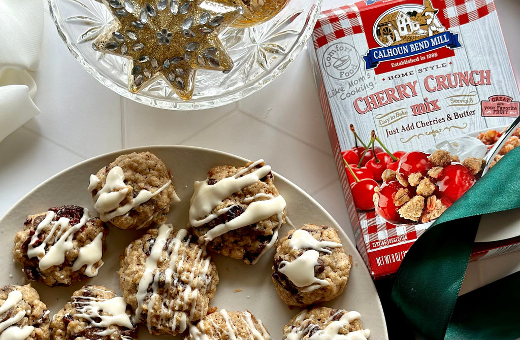 Cranberry Chocolate Chip Oatmeal Cookie with Cream Cheese Icing ...